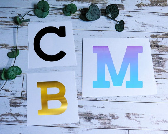 Letter Sticker Large Vinyl Letters for Toy Box Sign or - Etsy