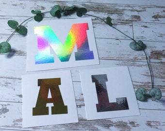 H Sticker Letter Stickers Initial Sticker Monogram Sticker - Etsy