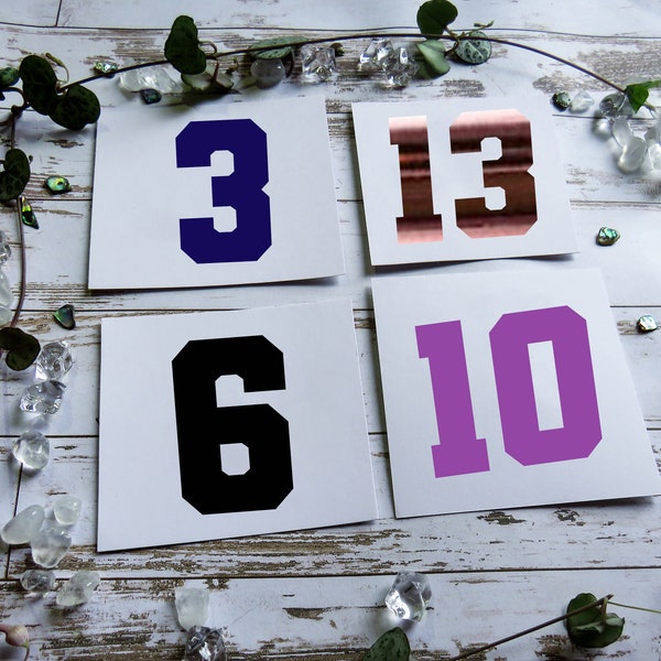 Vinyl House Numbers - Etsy