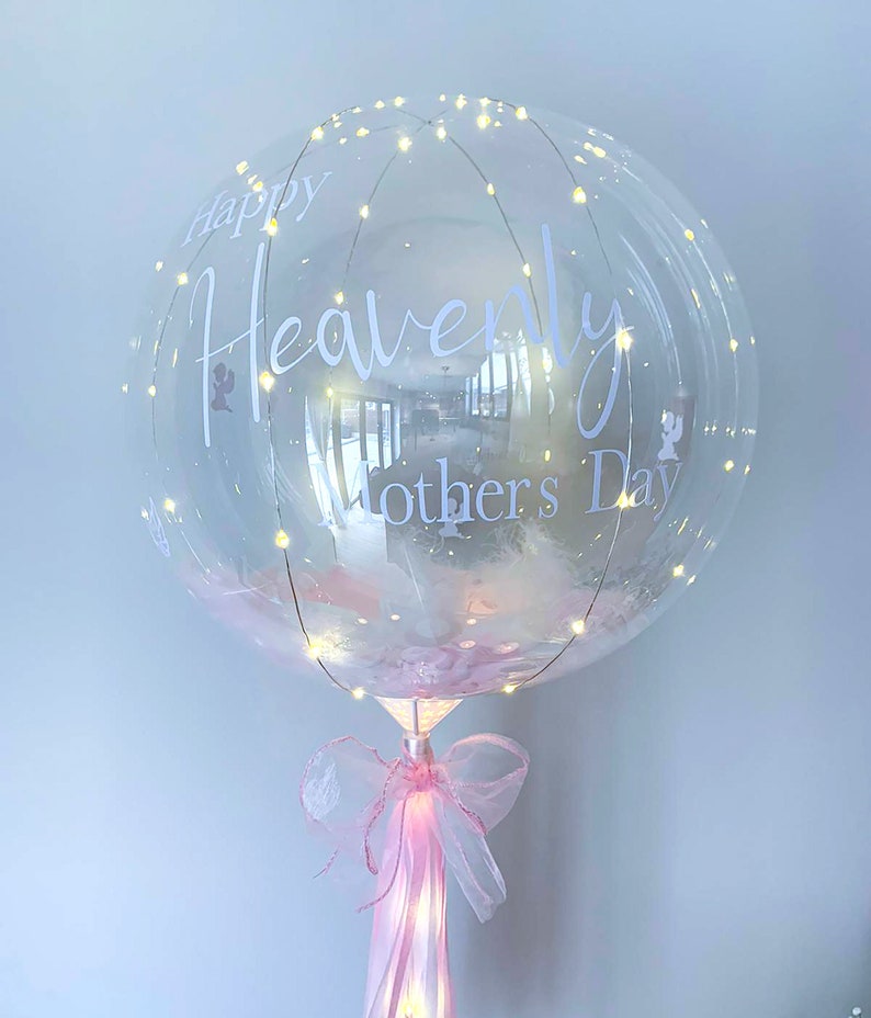 Custom Vinyl Balloon Sticker 22cm Bubble Sticker Name Decal - Etsy