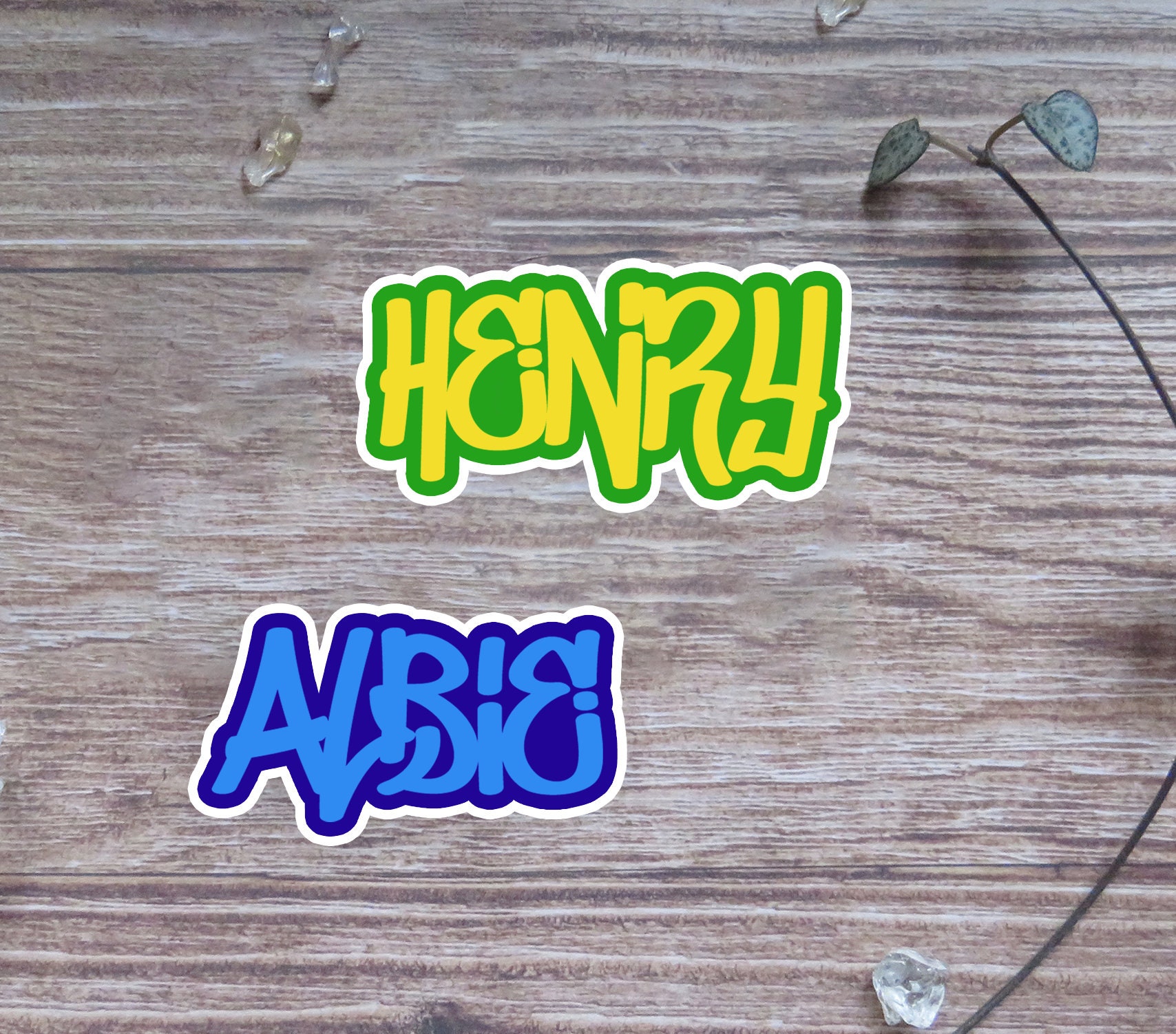 Custom Graffiti Name Vinyl Sticker: Street Art Decal - Etsy