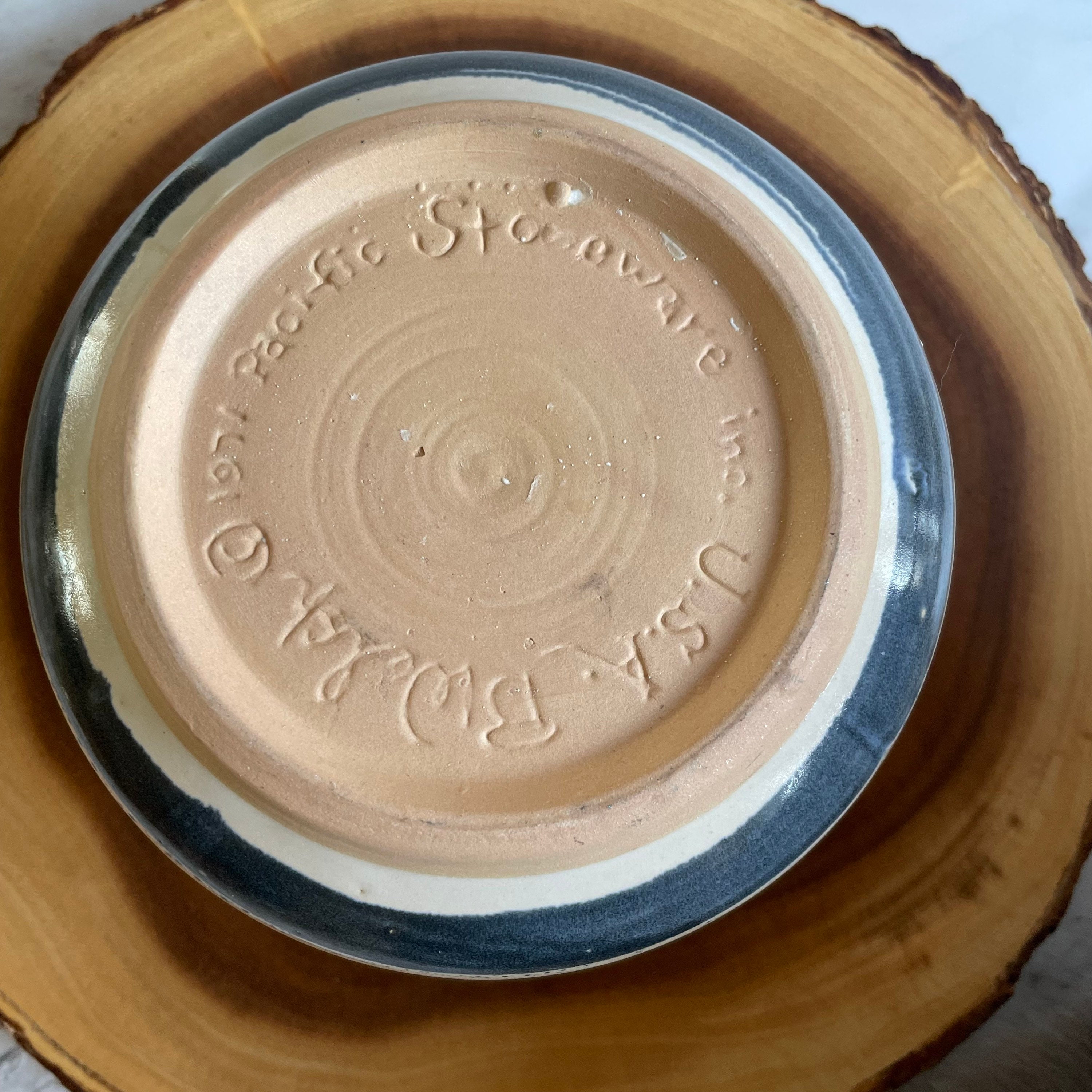 Vintage 1971 Pacific Stoneware Vase by B. Welsh Studio Art - Etsy