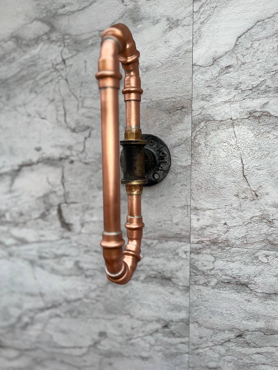 Copper Door Handle.drawer Handle.cabinet Hardware.kitchen Cabinet Pulls ...