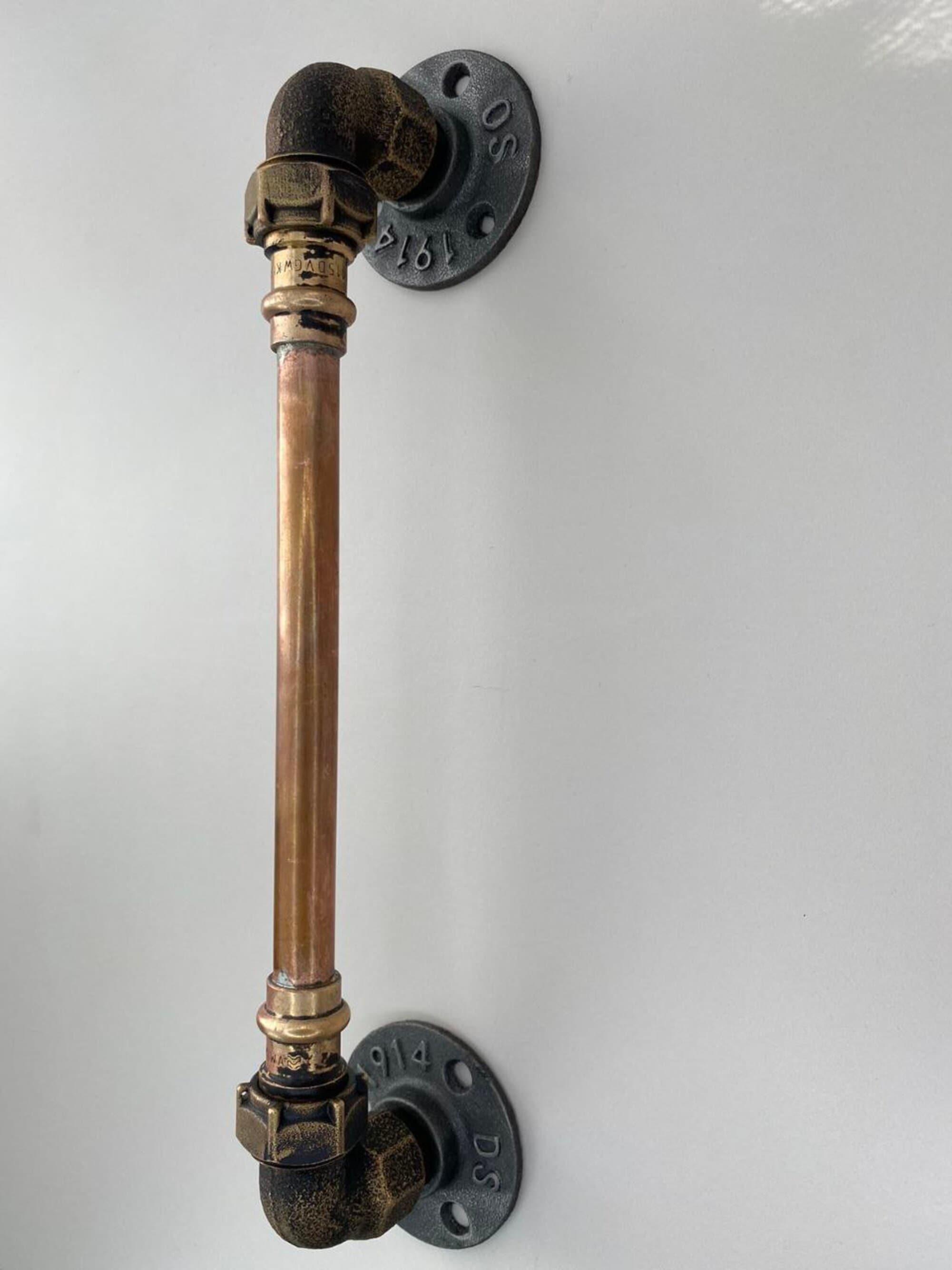Modern Copper Door Handle, Kitchen Door Handle, Copper Drawer Handle - Etsy