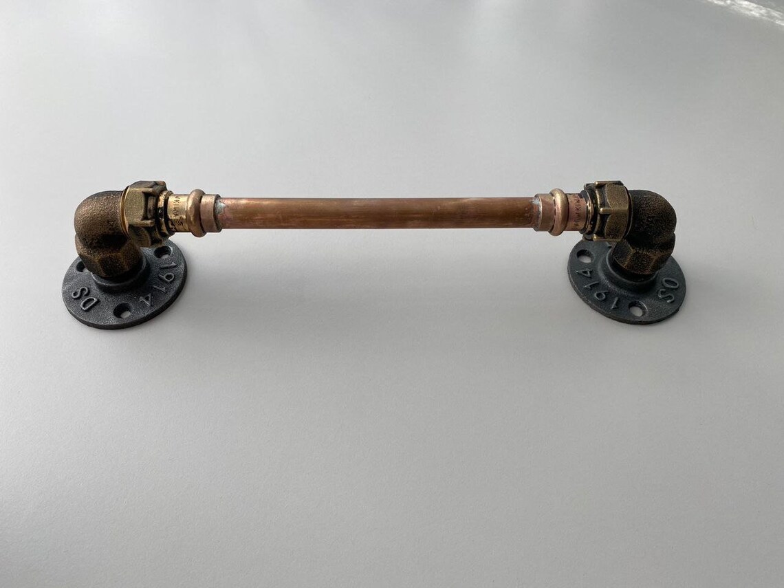 Modern Copper Door Handle, Kitchen Door Handle, Copper Drawer Handle - Etsy
