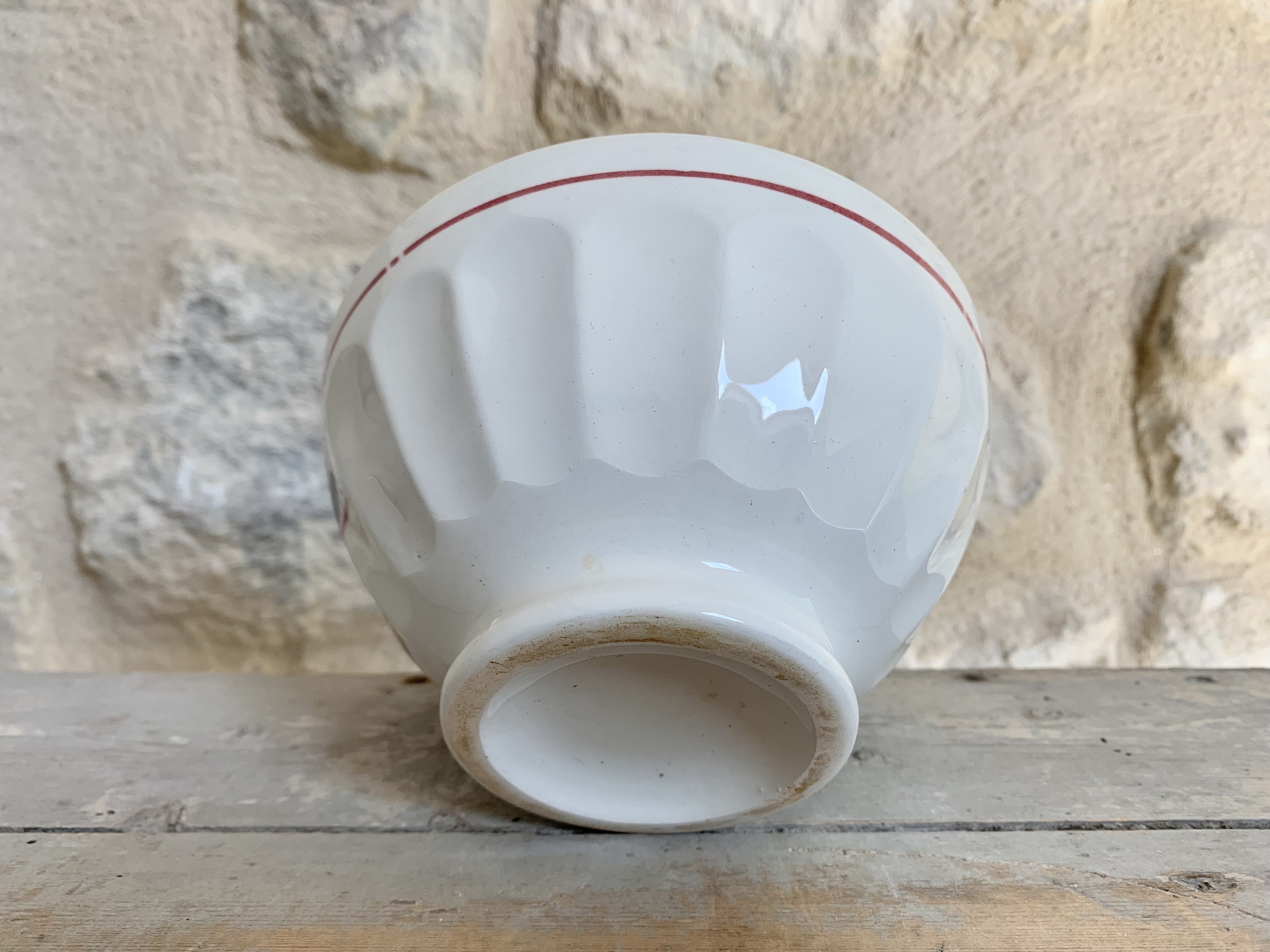 1970s ~ Antique French Ironstone Milk Coffee Bowl Made in France by ...