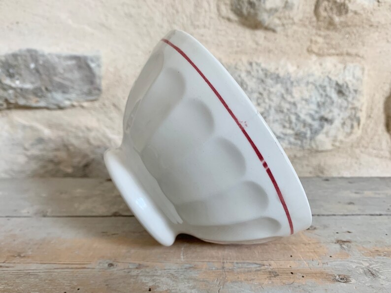 1970s ~ Antique French Ironstone Milk Coffee Bowl Made in France by ...