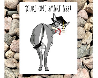 Graduation Smart Ass - Etsy