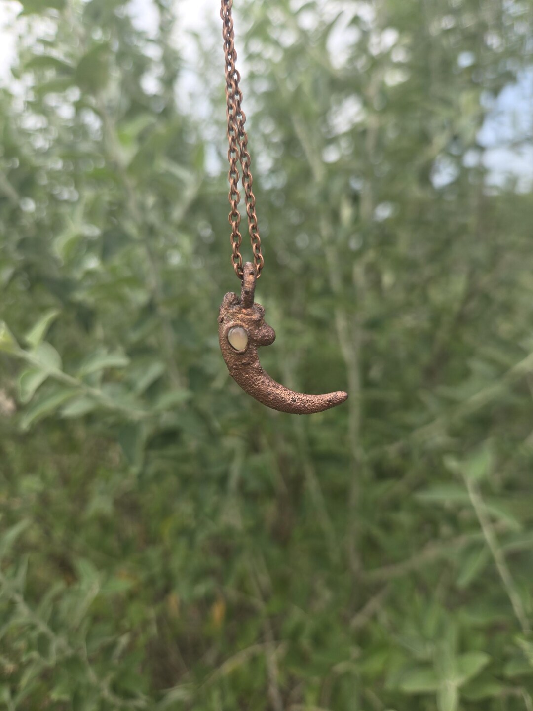 Copper Great Horned Owl Talon With Petrified Wood - Etsy
