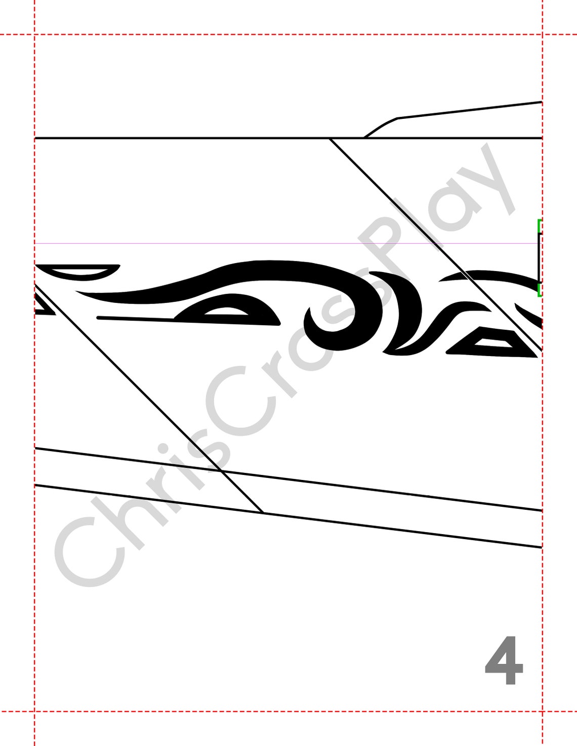 RWBY Qrow Harbinger Sword Pattern for Cosplay - Etsy