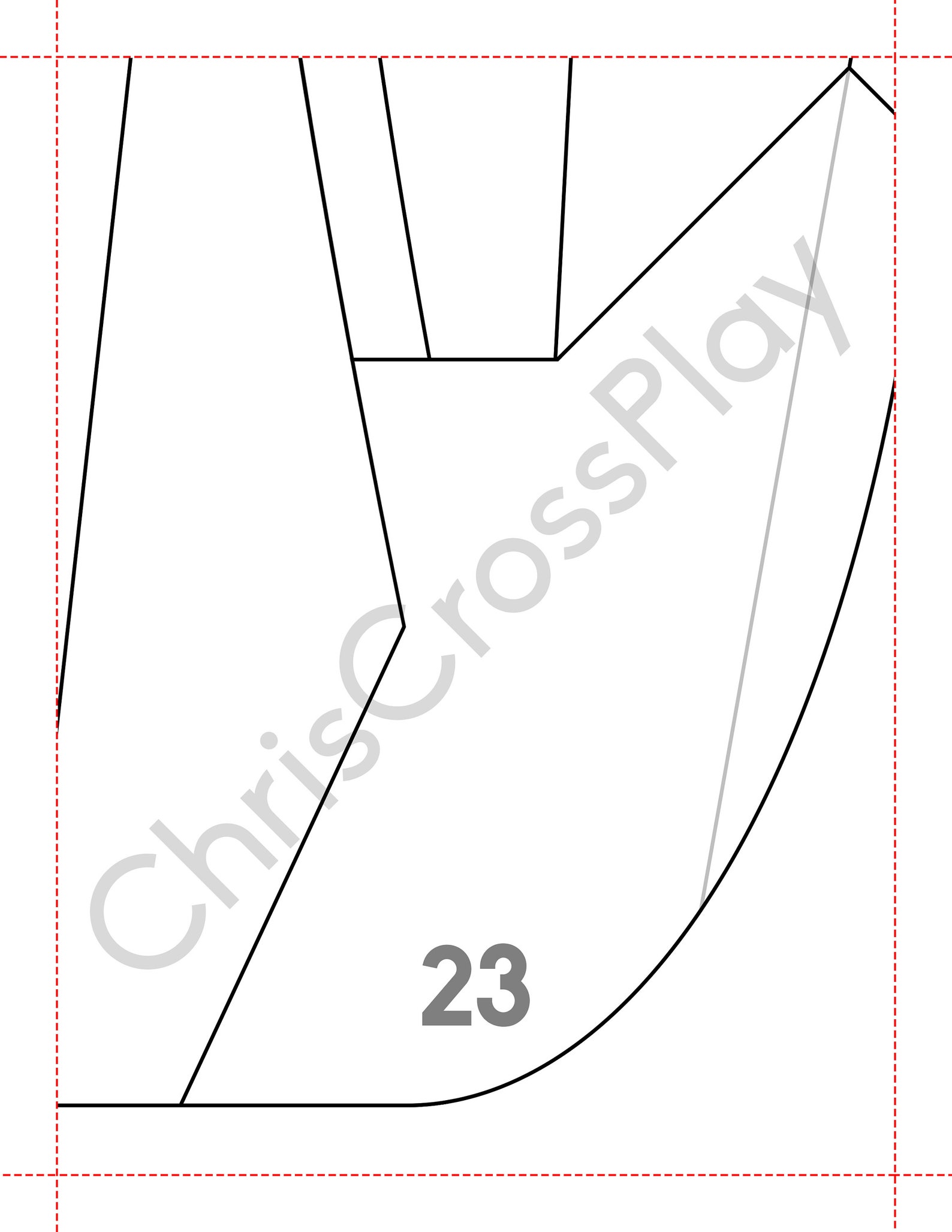 BOFURI Chrome / Kuromu Shield V.2 Pattern for Cosplay - Etsy