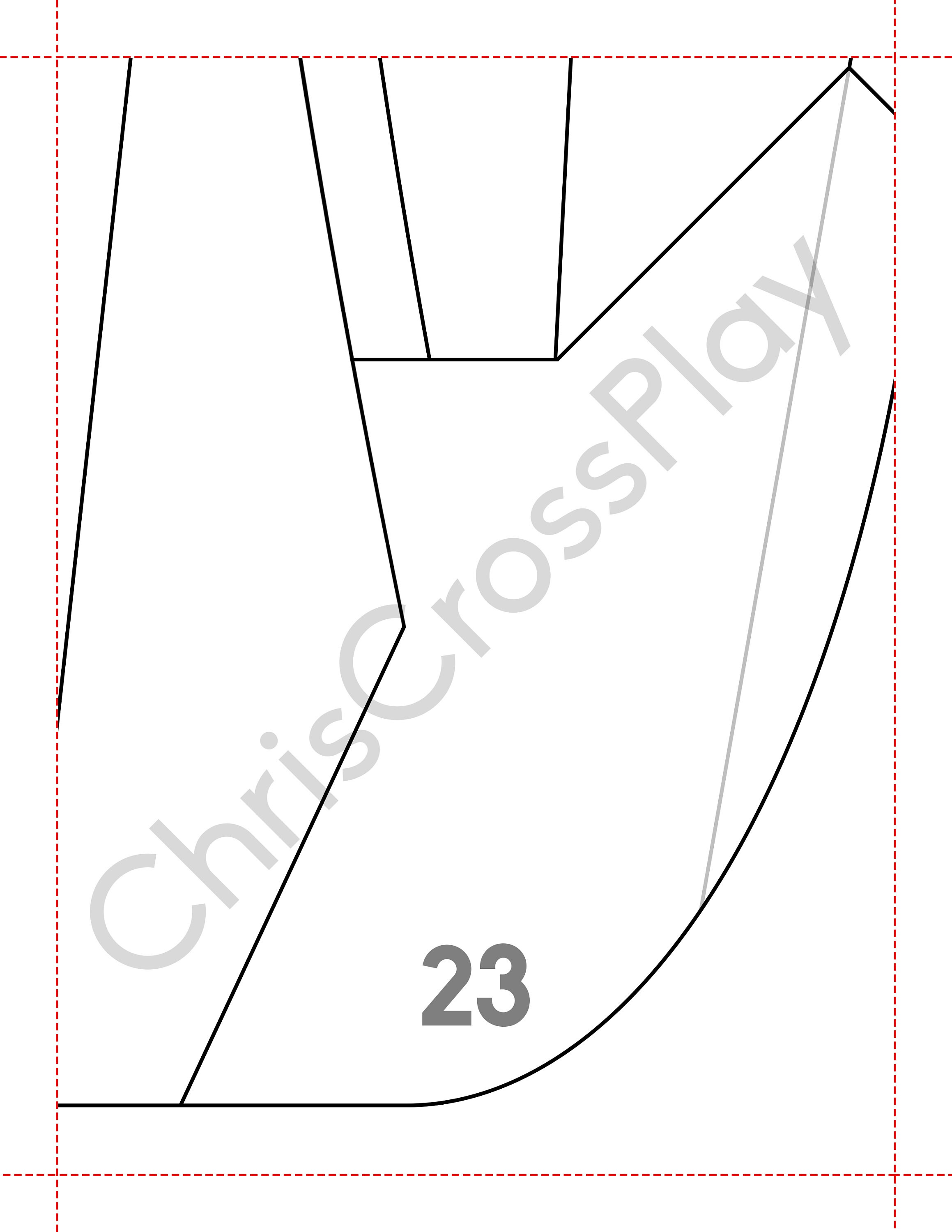 BOFURI Chrome / Kuromu Shield V.2 Pattern for Cosplay - Etsy