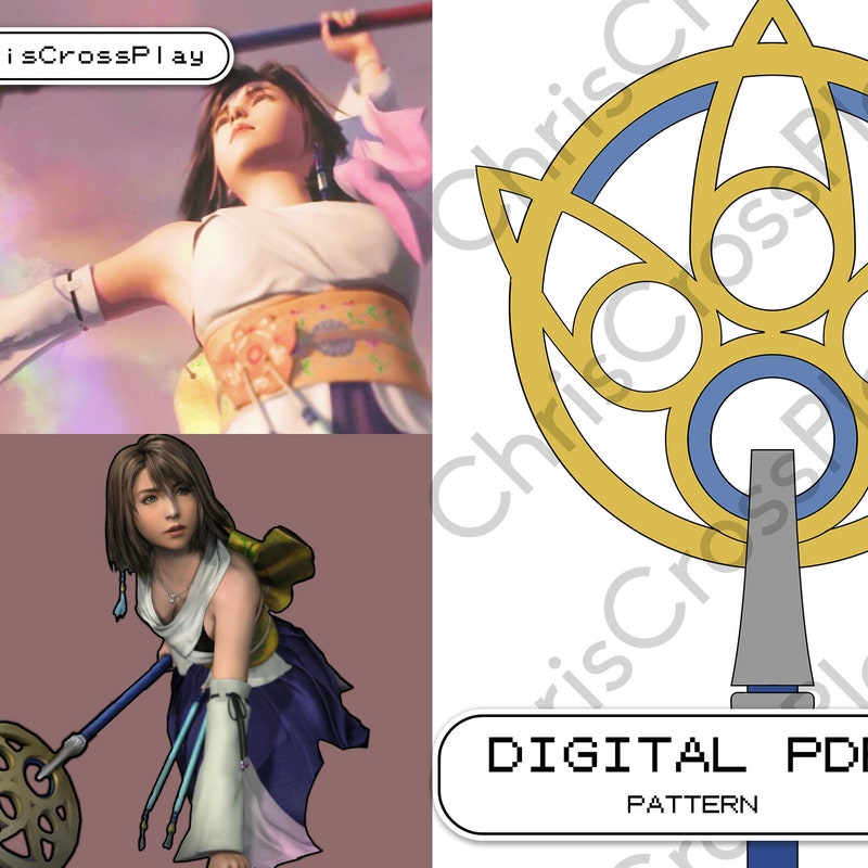 Yuna Cosplay - Etsy UK