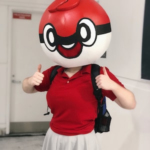 Pokeball Head Tutorial for Cosplay - Etsy