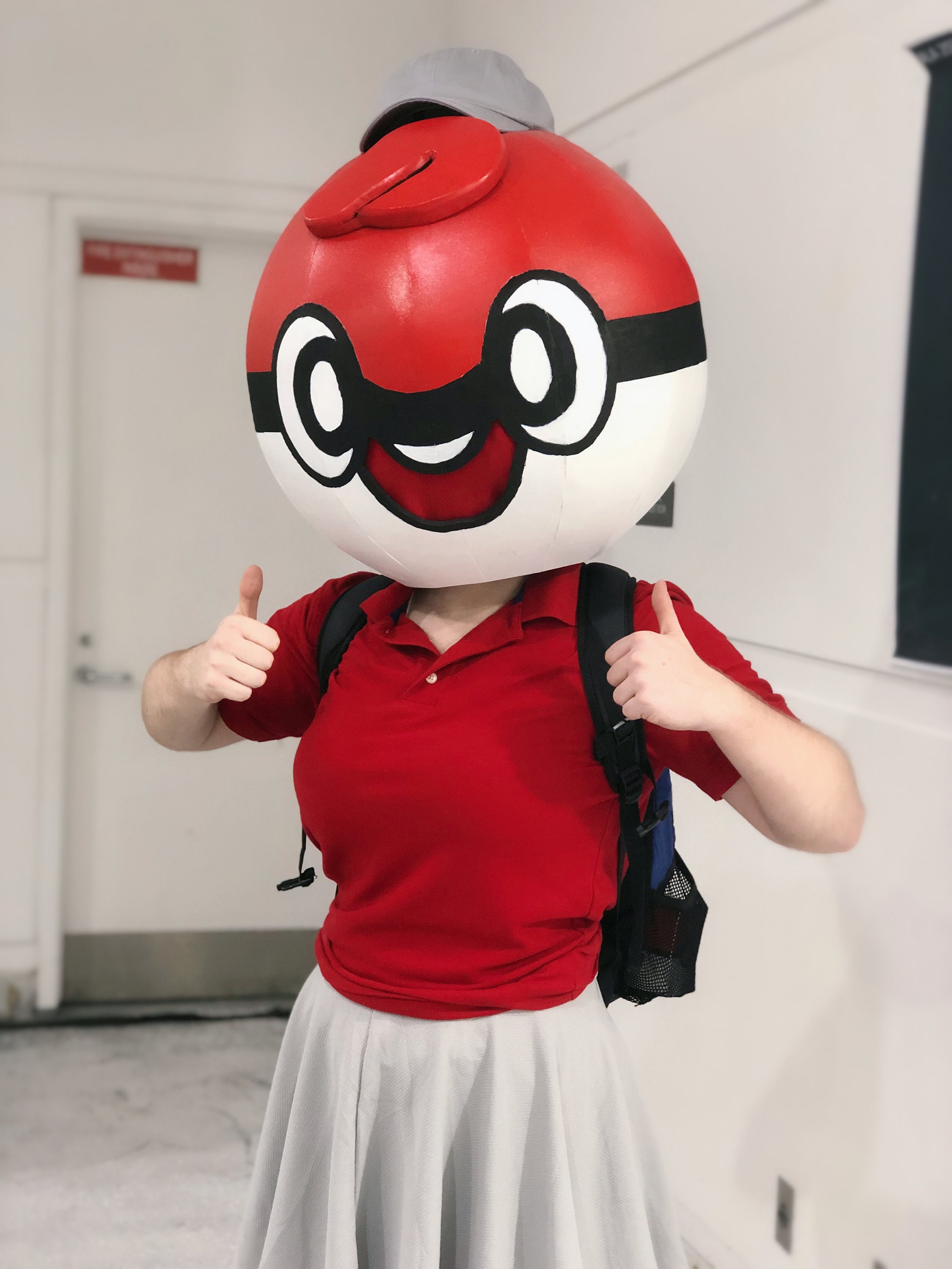 Pokeball Head Tutorial for Cosplay - Etsy