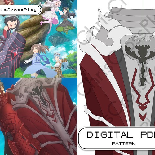 BOFURI Maple's Shield Pattern for Cosplay - Etsy