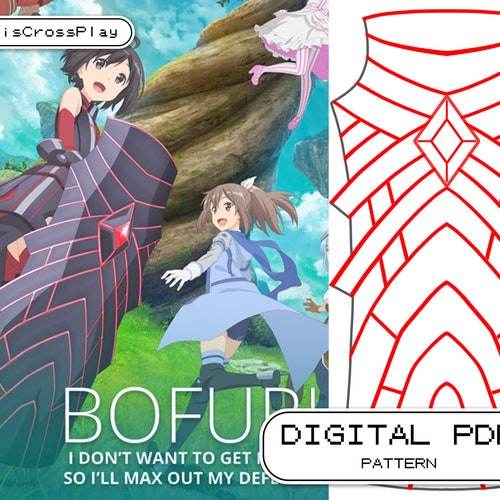 BOFURI Maple's Shield Pattern for Cosplay - Etsy