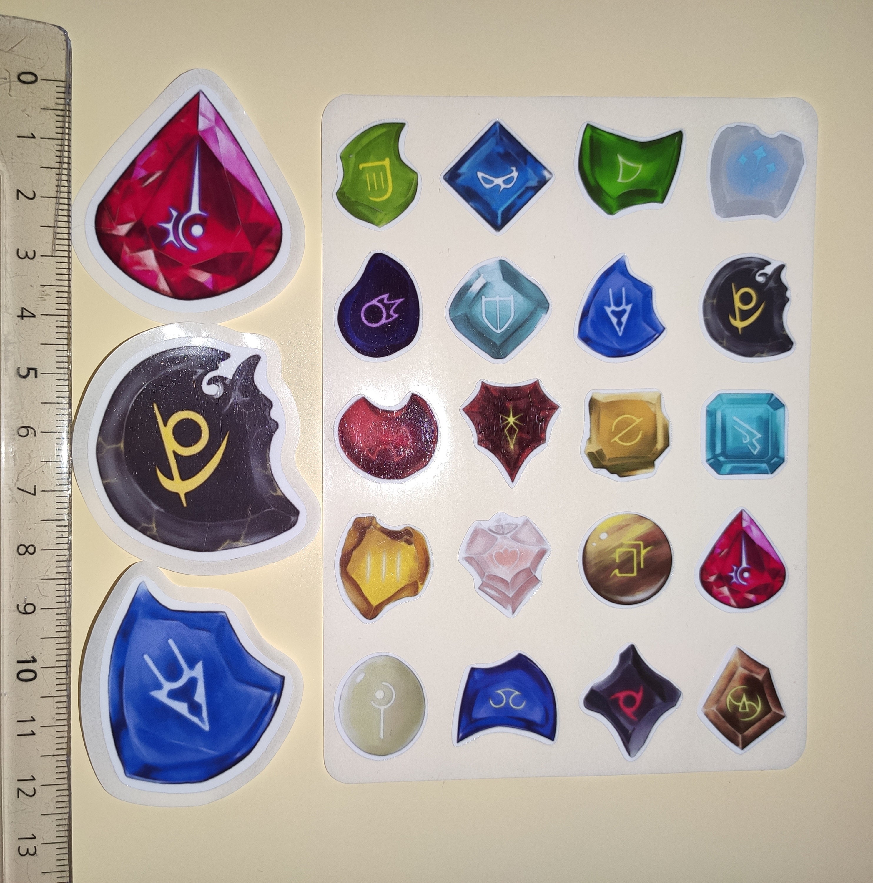Final Fantasy XIV Soul Crystal Pack of 5 Stickers and Stickers Sheet ...
