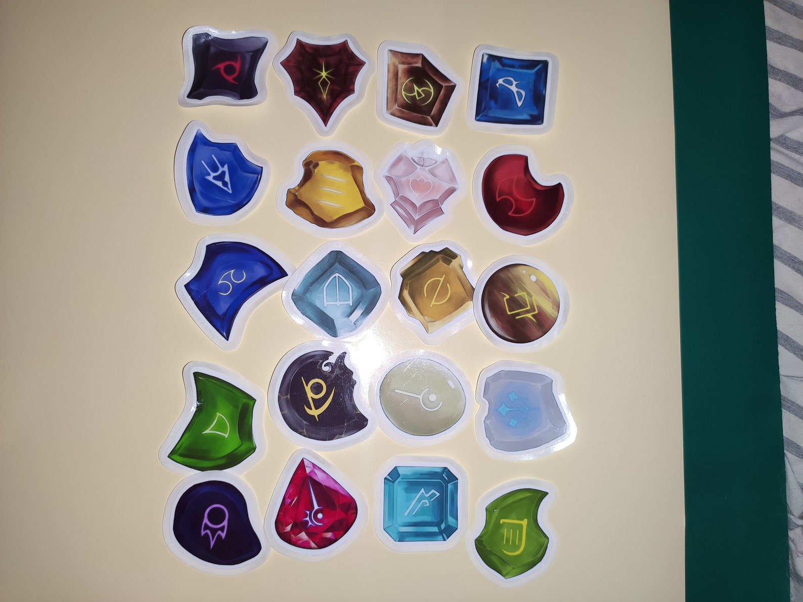 Final Fantasy XIV Soul Crystal Pack of 5 Stickers and Stickers Sheet ...