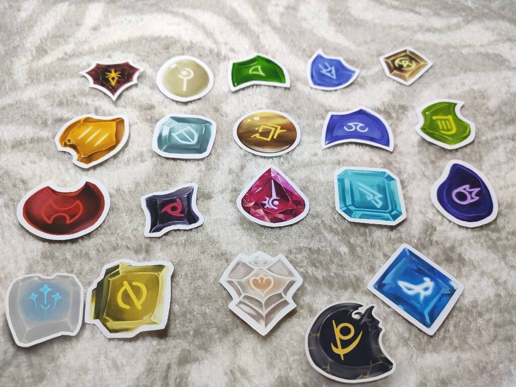 Final Fantasy XIV Soul Crystal Pack of 5 Stickers and Stickers Sheet ...