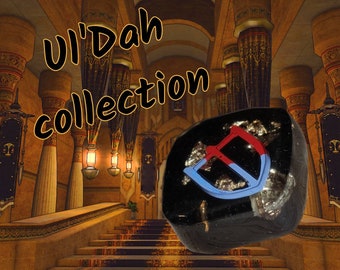 Final Fantasy XIV Inspired Job Stone / Soul Crystal Resin Glowing in ...