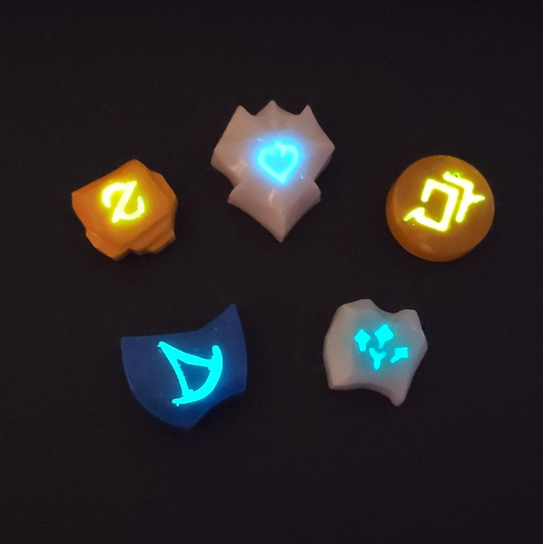 Final Fantasy XIV Inspired Job Stone / Soul Crystal Resin - Etsy