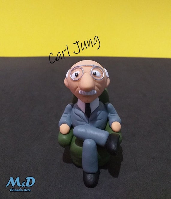 Carl Jung Cartoon Portrait