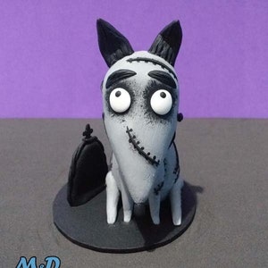 Sparky Frankenweenie - Tim Burton / Figurine Dog / Handmade Figure ...
