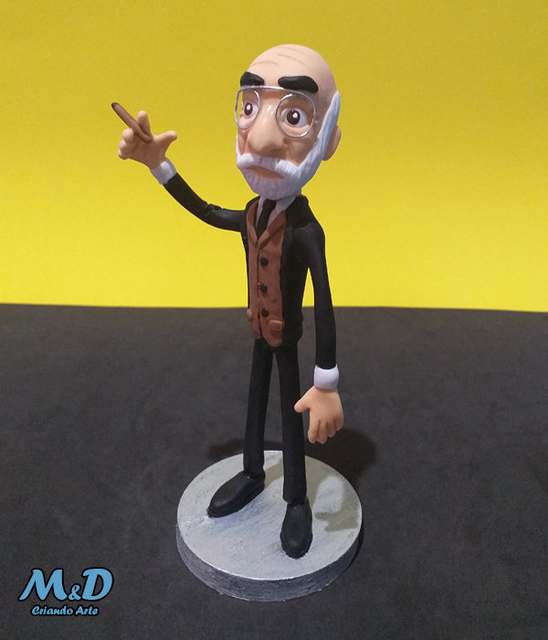 Sigmund Freud Figurine / Freud Figure / Freud Handmade Figure / Cold ...