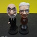 Sigmund Freud + Aaron Beck / Handmade Figures / Cold Porcelain - Etsy UK