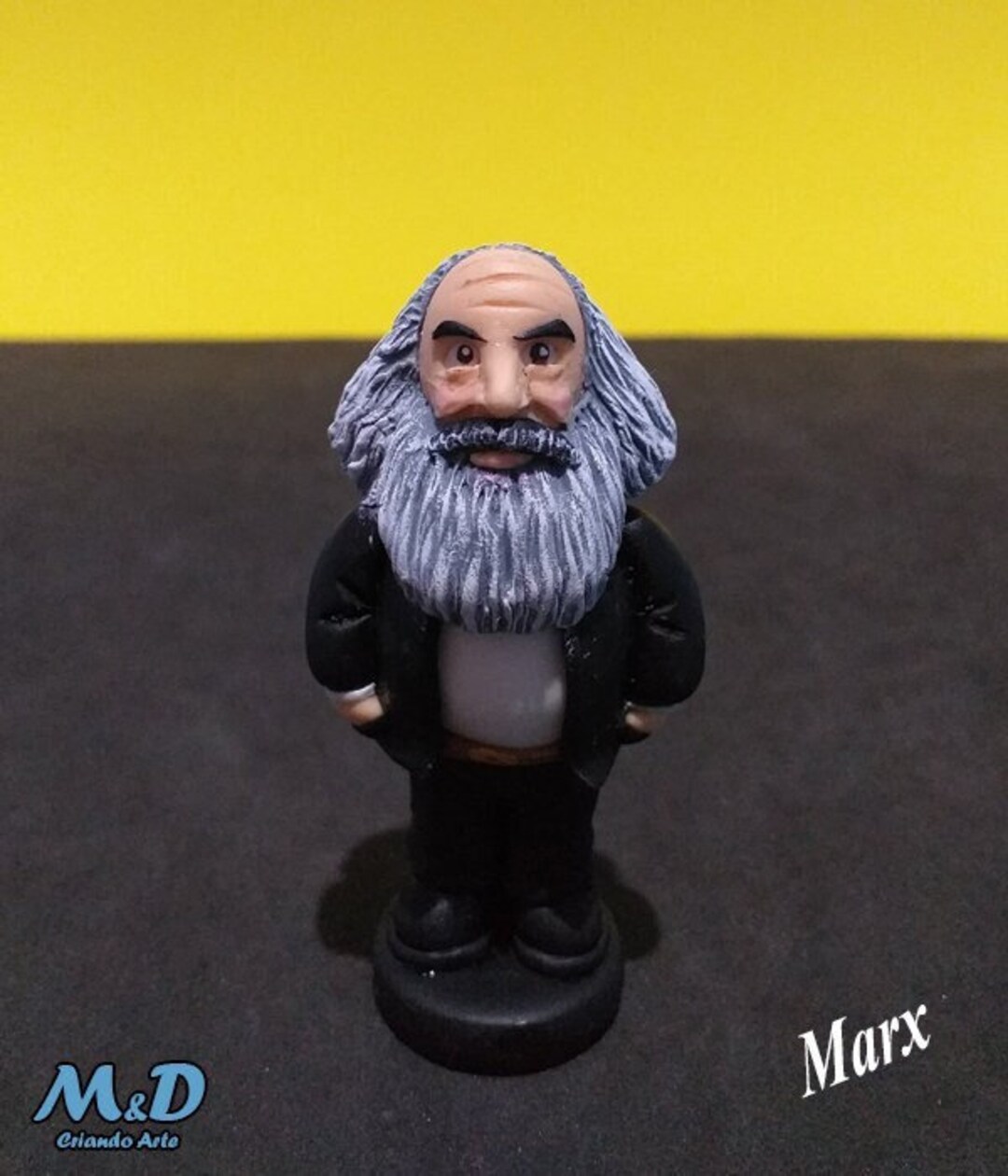Karl Marx / Figurine Karl Marx / Karl Marx Handmade Figure / Cold ...