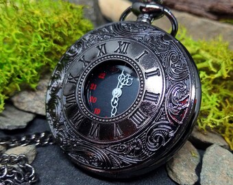 Gothic Pocket Watch - Etsy