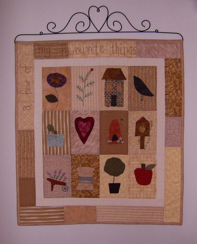 My Favourite Things Pattern - Etsy