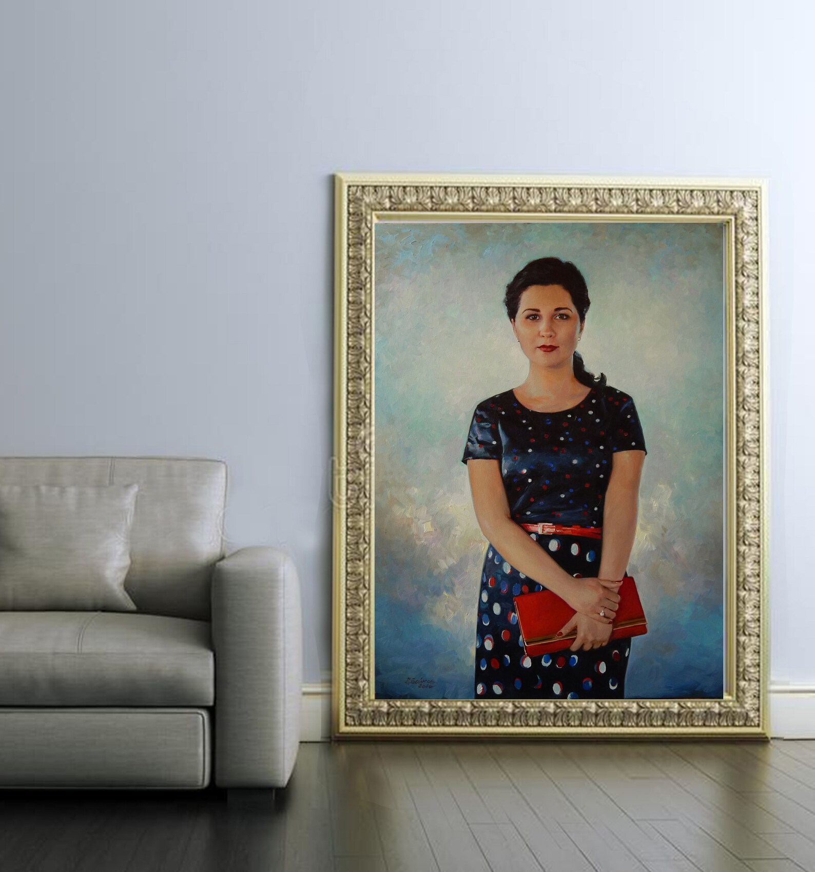 Custom Oil Painting Portrait From Photo Portrait Oil | Etsy