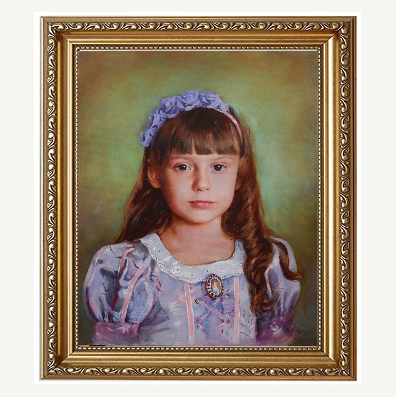Custom Oil Painting Portrait From Photo Portrait Oil - Etsy