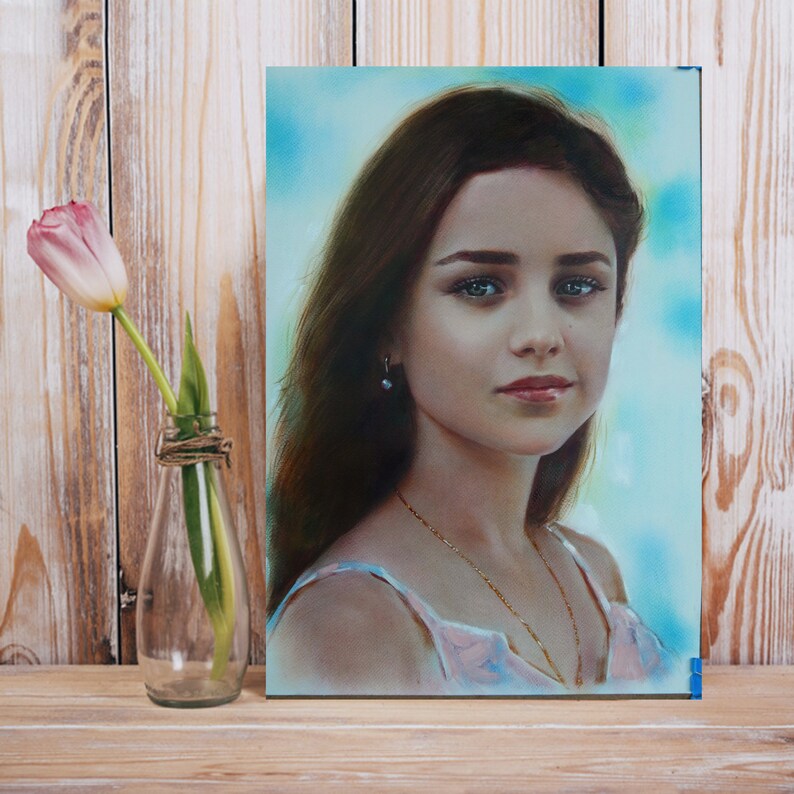 Custom Portrait Painting From Photo Custom Portrait Painting - Etsy