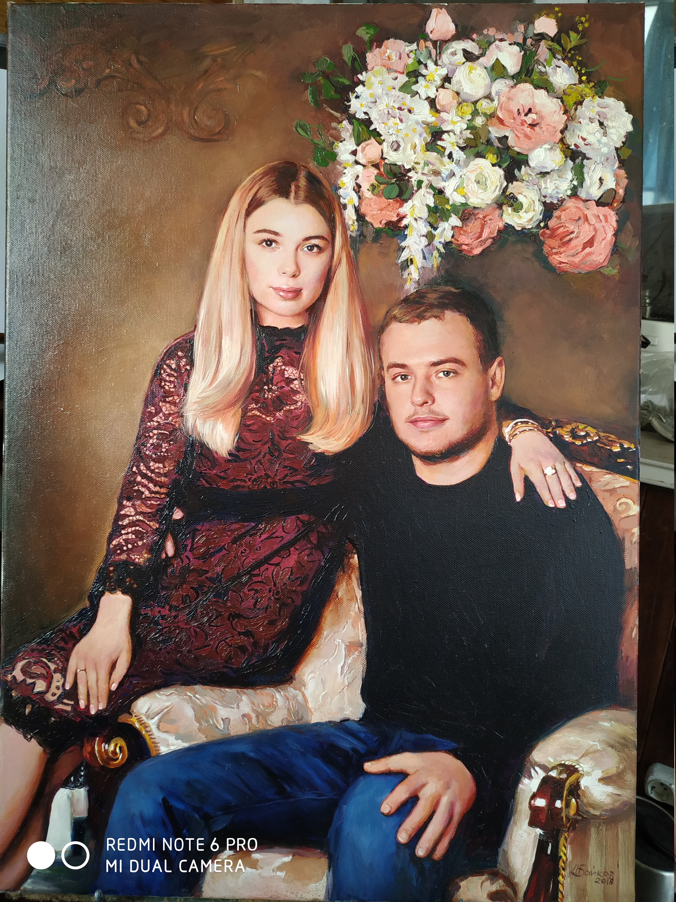 Custom Oil Painting Portrait From Photo, Personal Portrait, Oil ...