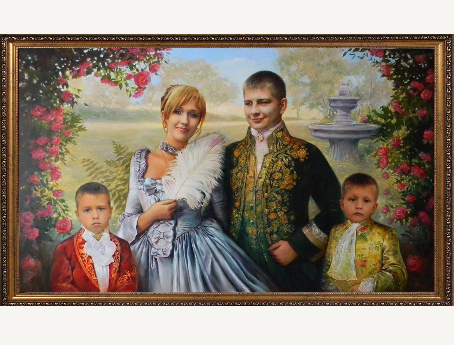 Custom Oil Painting Portrait From Photo Personal Portrait | Etsy