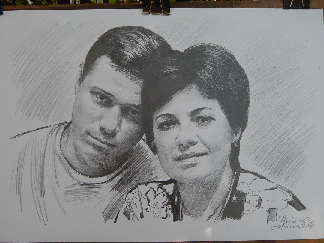 Make Your Gift Original and Memorable! Custom Drawing Portrait From ...