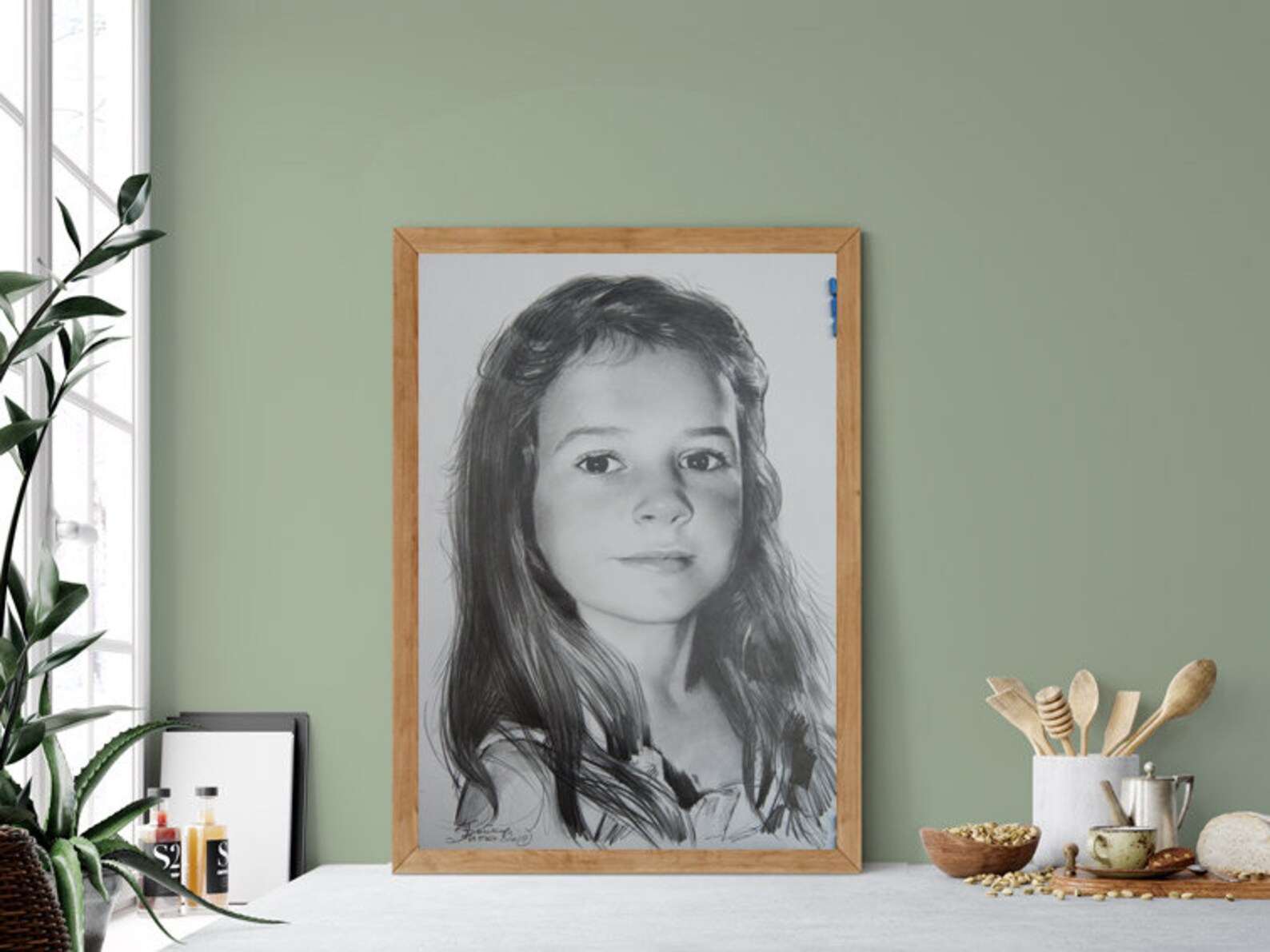Custom Portrait From Photo Portrait of Kids Family Portrait. - Etsy