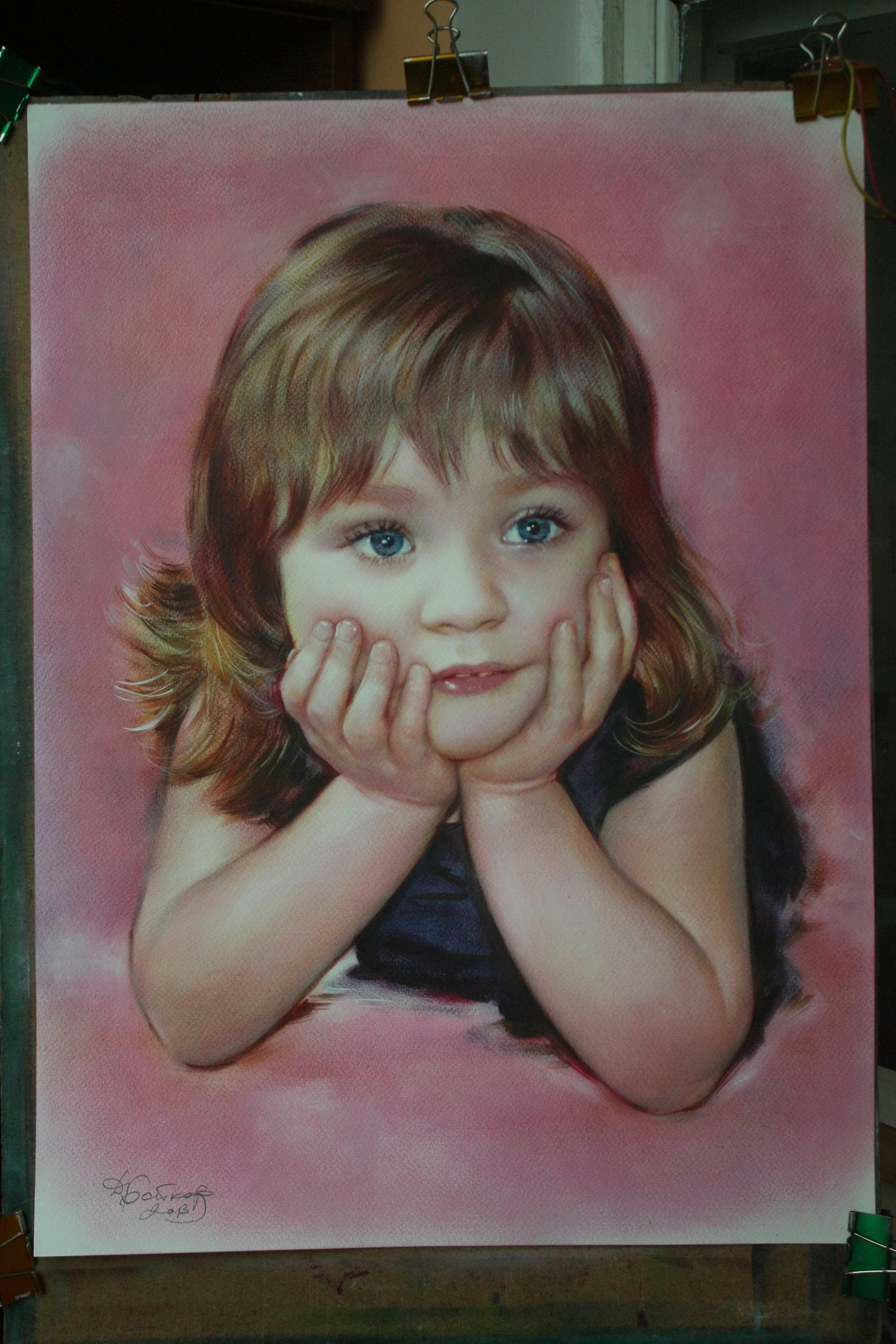 Custom Portrait Painting from photo Oil Portrait Handmade | Etsy