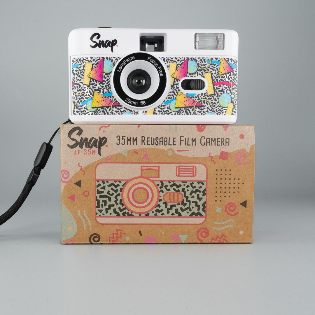 Lensfayre Snap LF-35M- 35mm Reusable Film Camera (school's Out) | Eco ...