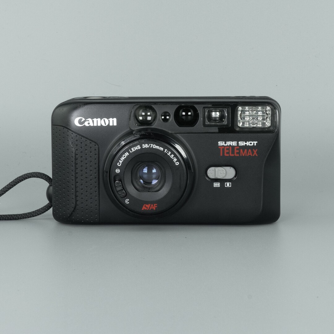 Canon Sure Shot Telemax 35mm Point and Shoot Film Camera - Etsy