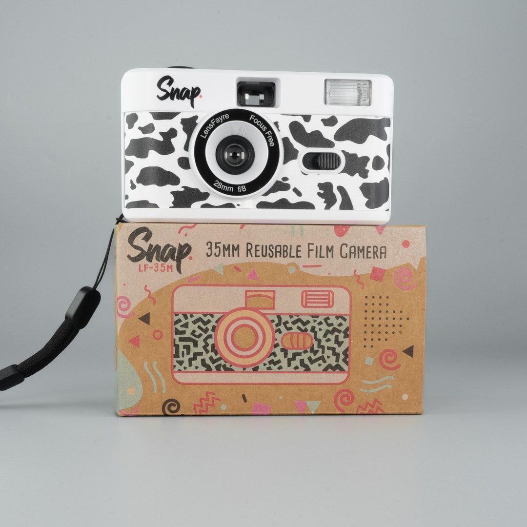 Lensfayre Snap LF-35M- 35mm Reusable Film Camera (moo) | Eco Friendly ...