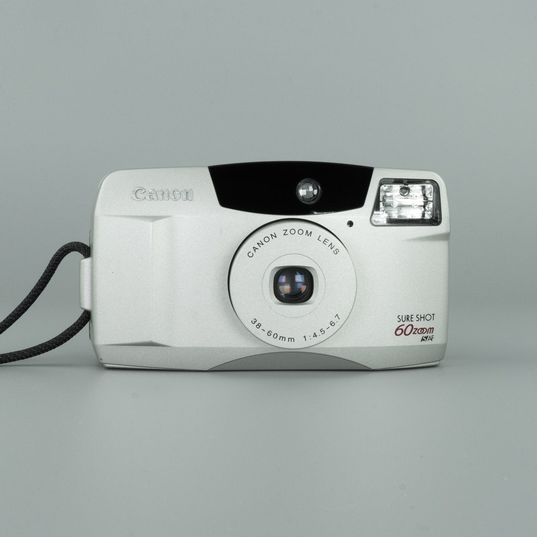 Canon Sure Shot 60 Zoom 35mm Film Camera Point and Shoot - Etsy