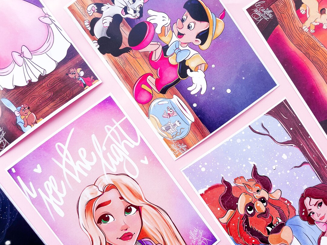 Disney Card A6 - Etsy