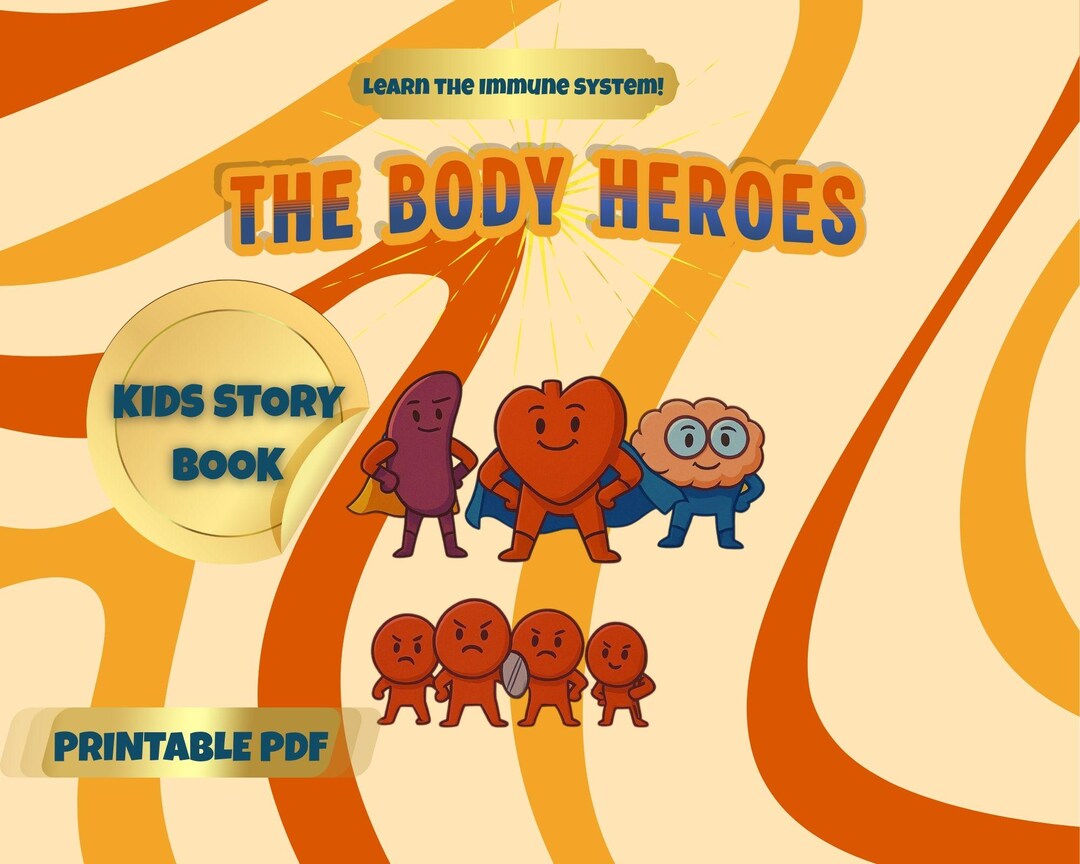 Body Heroes Storybook – Kids Science Book About the Immune System ...