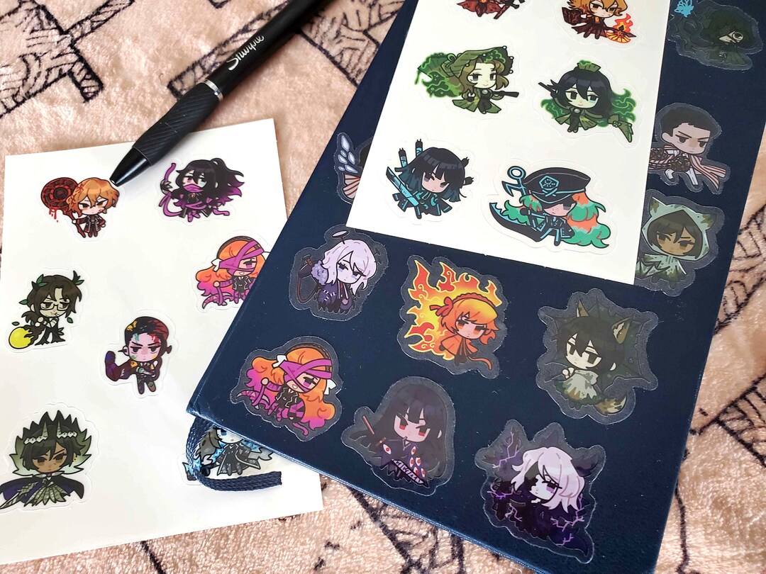 Limbus Company Sticker Sheets - Etsy