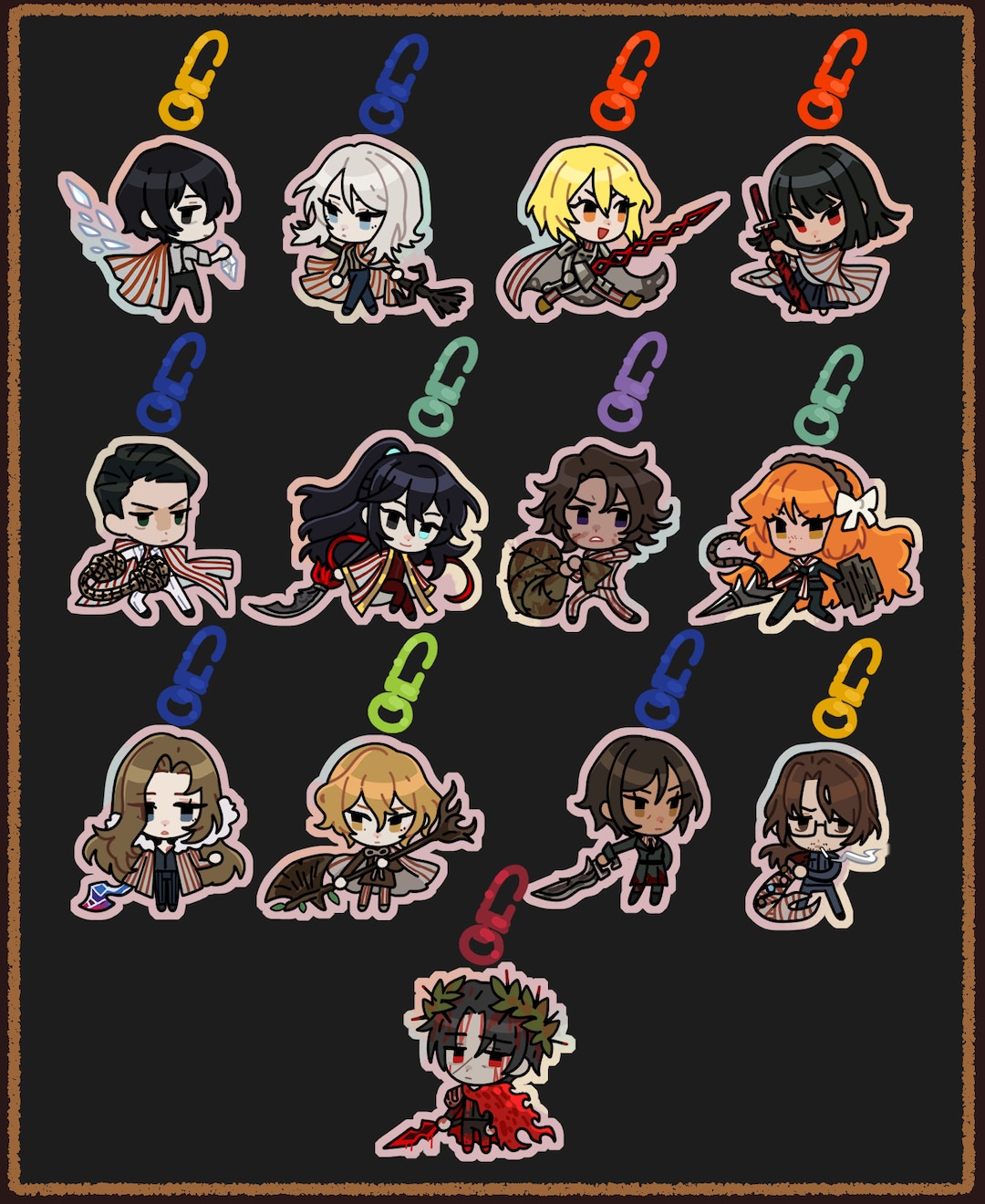 Limbus Company EGO Charms - Etsy