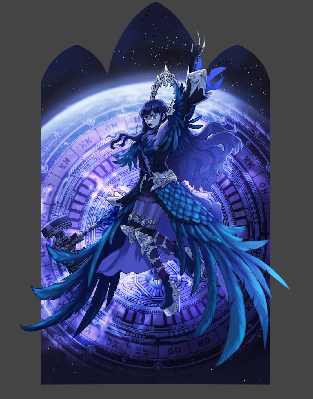 FFXIV Eden Raid Boss Standees - Etsy